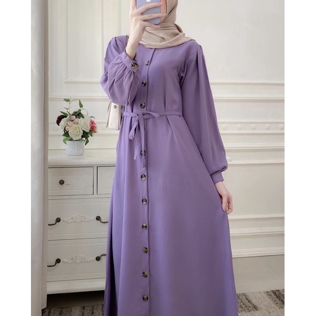 PGMT • RALINA DRESS GAMIS CRINKLE AIRFLOW / PARTY CONDANGAN GAMIS ...
