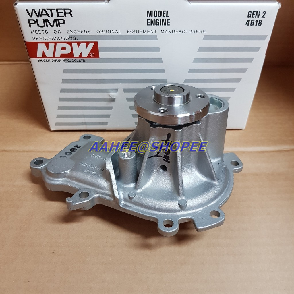 NPW Japan Water Pump -Proton Gen2 BLM FLX Iriz Exora Persona Saga VVT ...
