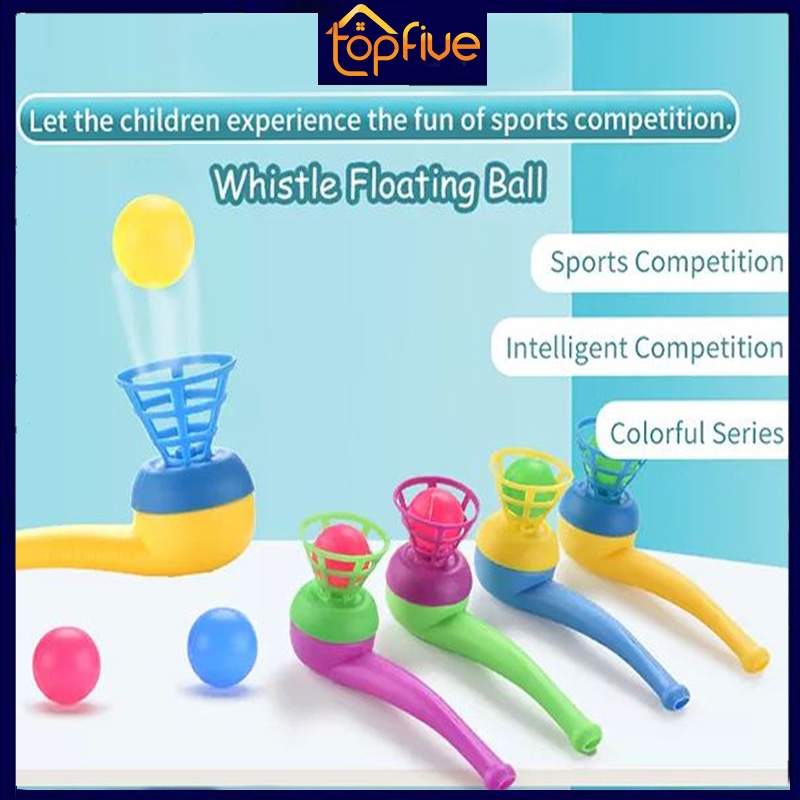 Plastic Blow Ball Suspension Ball Toys Baby Kids Traditional Nostalgic ...