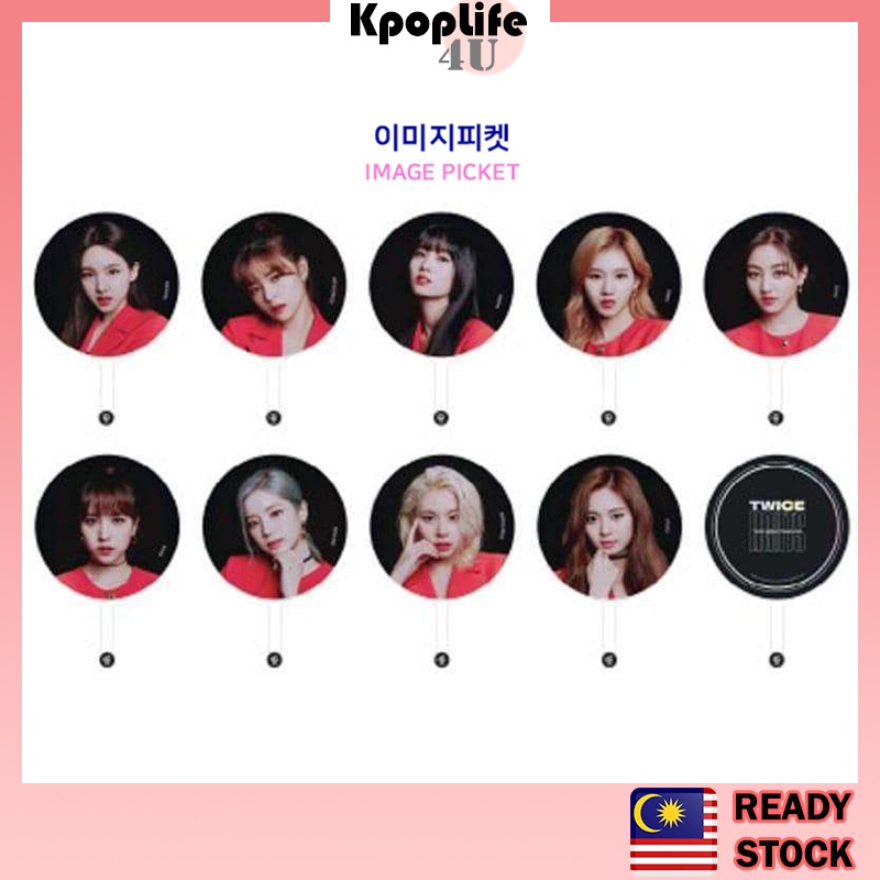 TWICE Twicelight Image Picket Korea Concert Handheld Fan | Shopee Malaysia