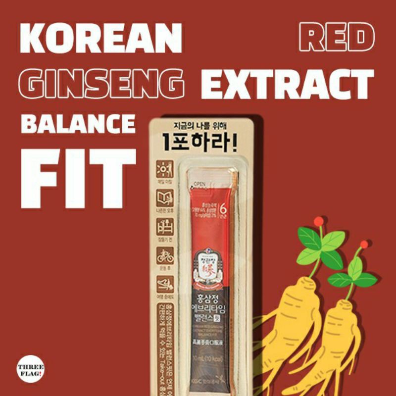 🔥🔥Korean Red Ginseng Extract Everytime Balance Fit 10ml X 1sachet🔥🔥 ...