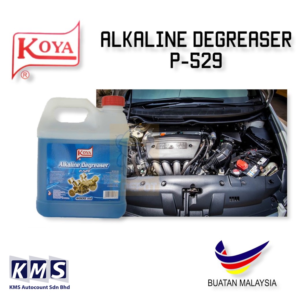 KOYA P-529 alkaline degreaser engine degreaser 4000ml | Shopee Malaysia