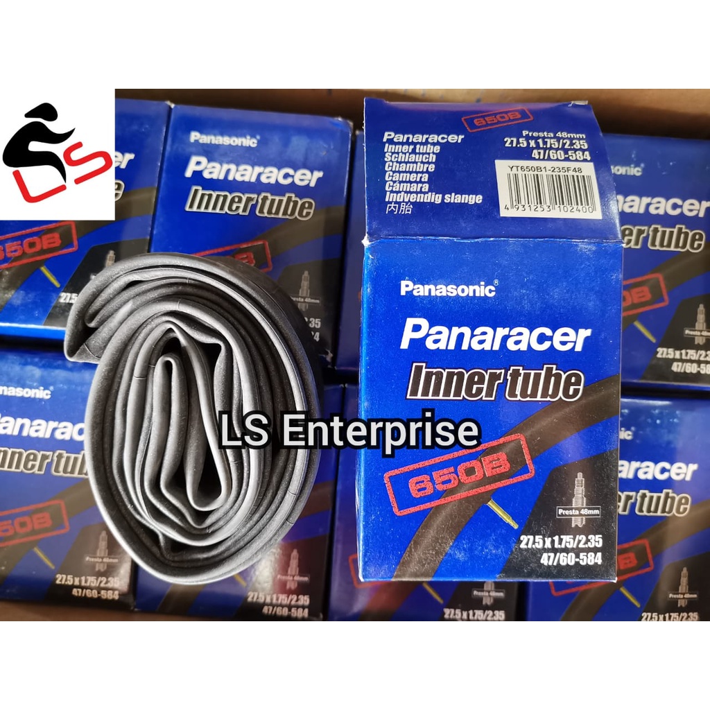 Panaracer 650B Inner Tube 27.5x1.75-2.35 FV 48mm Panasonic Tube Bicycle ...