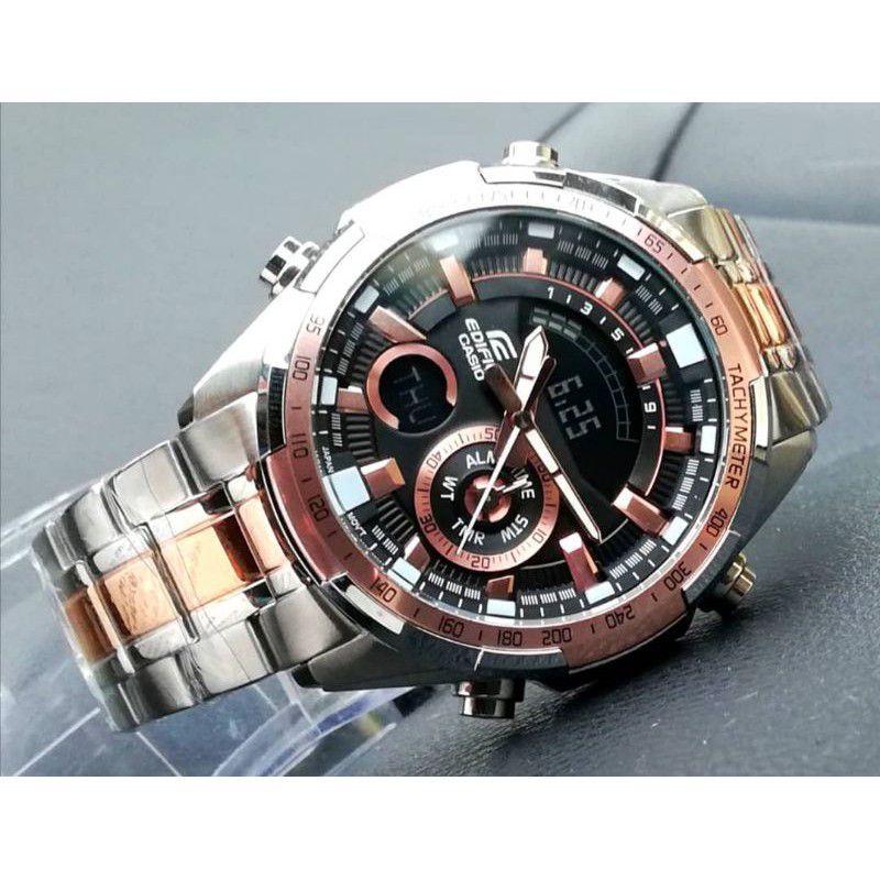 Casio Edifice Dual Time Display LED Light Watch For Men(LIMITED EDITION ...