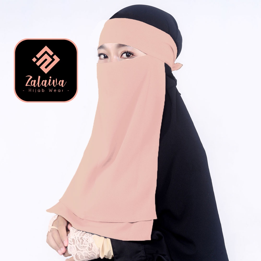 PUTIH 2-layer White Ninja Bandana Veil Without Seams There Are 12 Other ...