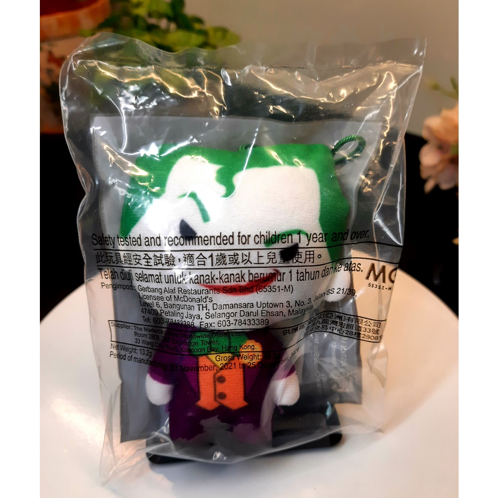 McDonald's Happy Meal Toys - The Joker | Shopee Malaysia