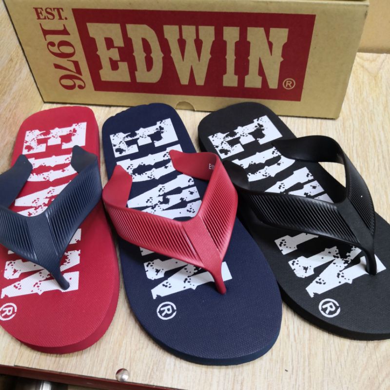 [RAYA] EDWIN MEN'S SLIPPER # E10532 # SELIPAR LELAKI # 💯 ORIGINAL NEW ...