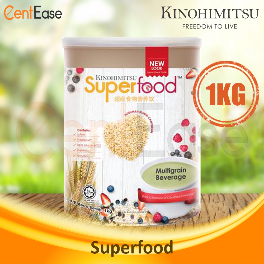 Kinohimitsu SuperFood 1kg - Multigrain Beverage | Halal | Shopee Malaysia