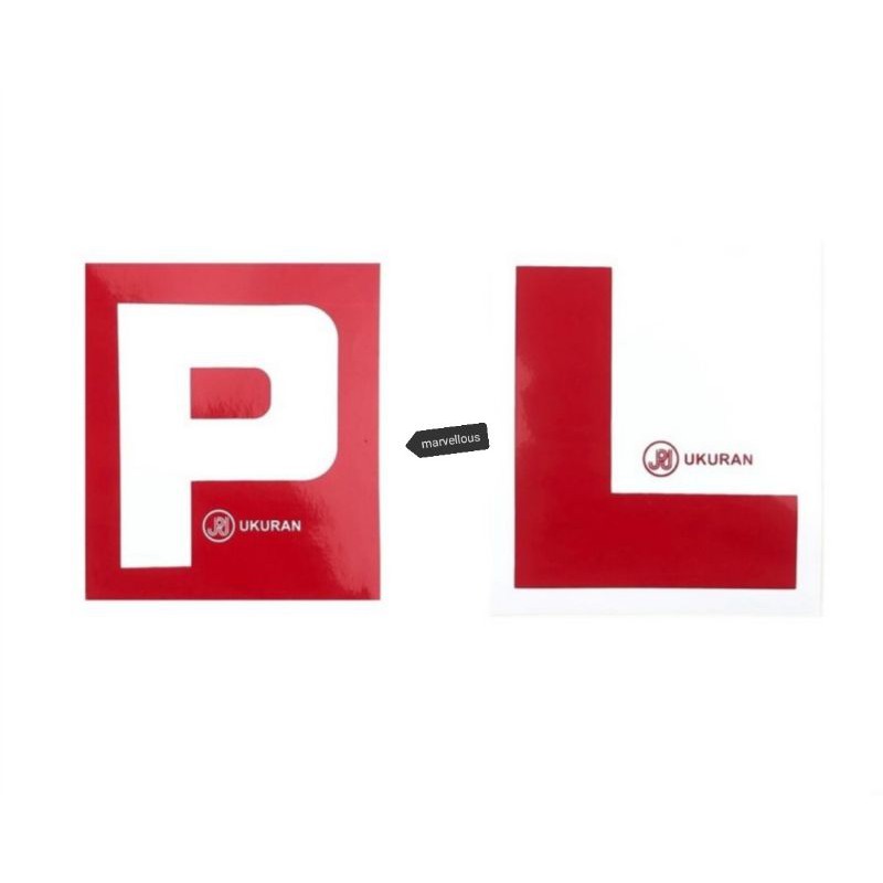 MOTORCYCLE MOTOR [ P / L ] STICKER JPJ UKURAN 2Pcs | Shopee Malaysia