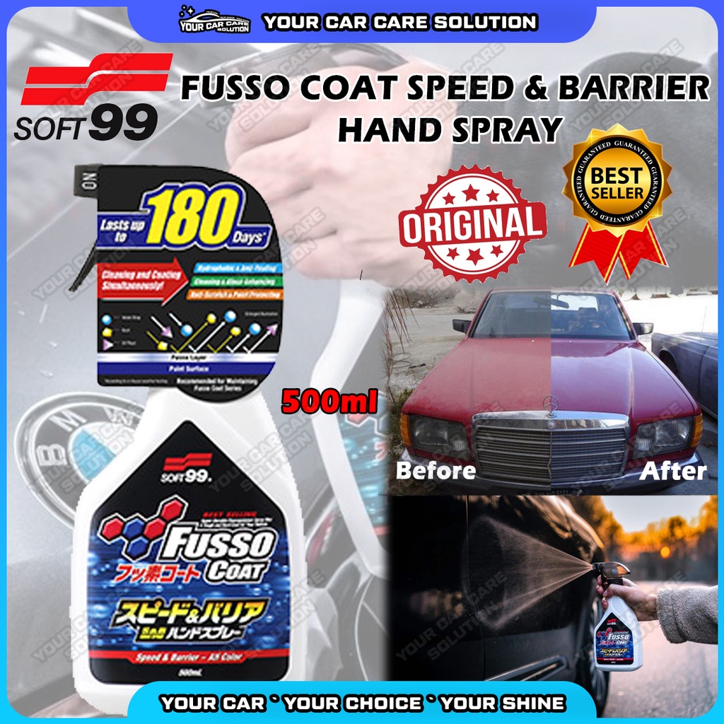 Soft99 / Soft 99 Fusso Coat Speed & Barrier Hand Spray For Exterior Car ...