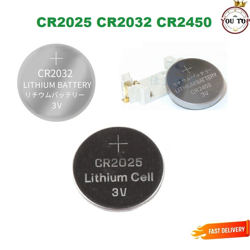 Battery CR2450 CR2032 CR2025 Lithium Battery 3V HIGH quality CR2025 CR2032 Lithium Battery ...