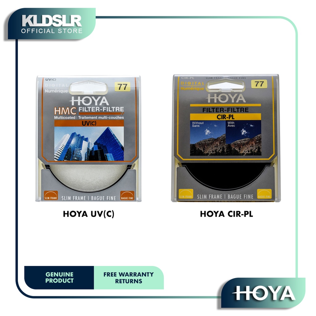 Hoya HMC UV(C) / CIR-PL Digital Multicoated Filter Genuine Hoya ...