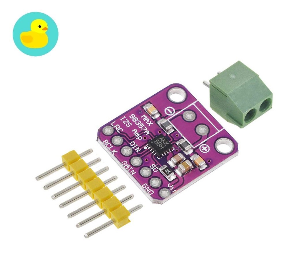 MAX98357 I2S Class D Mono Audio Amplifier Module with Class AB ...