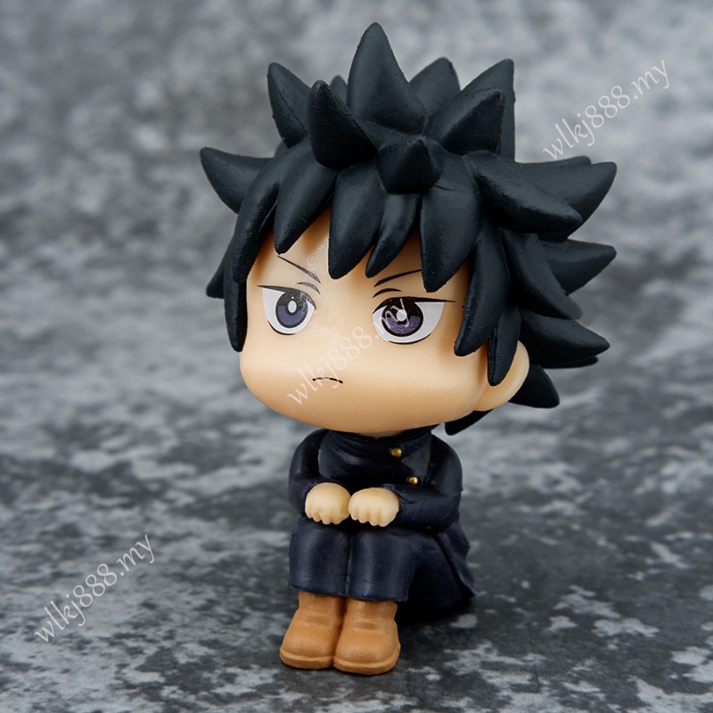 9cm Jujutsu Kaisen Action Figure Palm Sitting Yuji Itadori Gojo Satoru ...