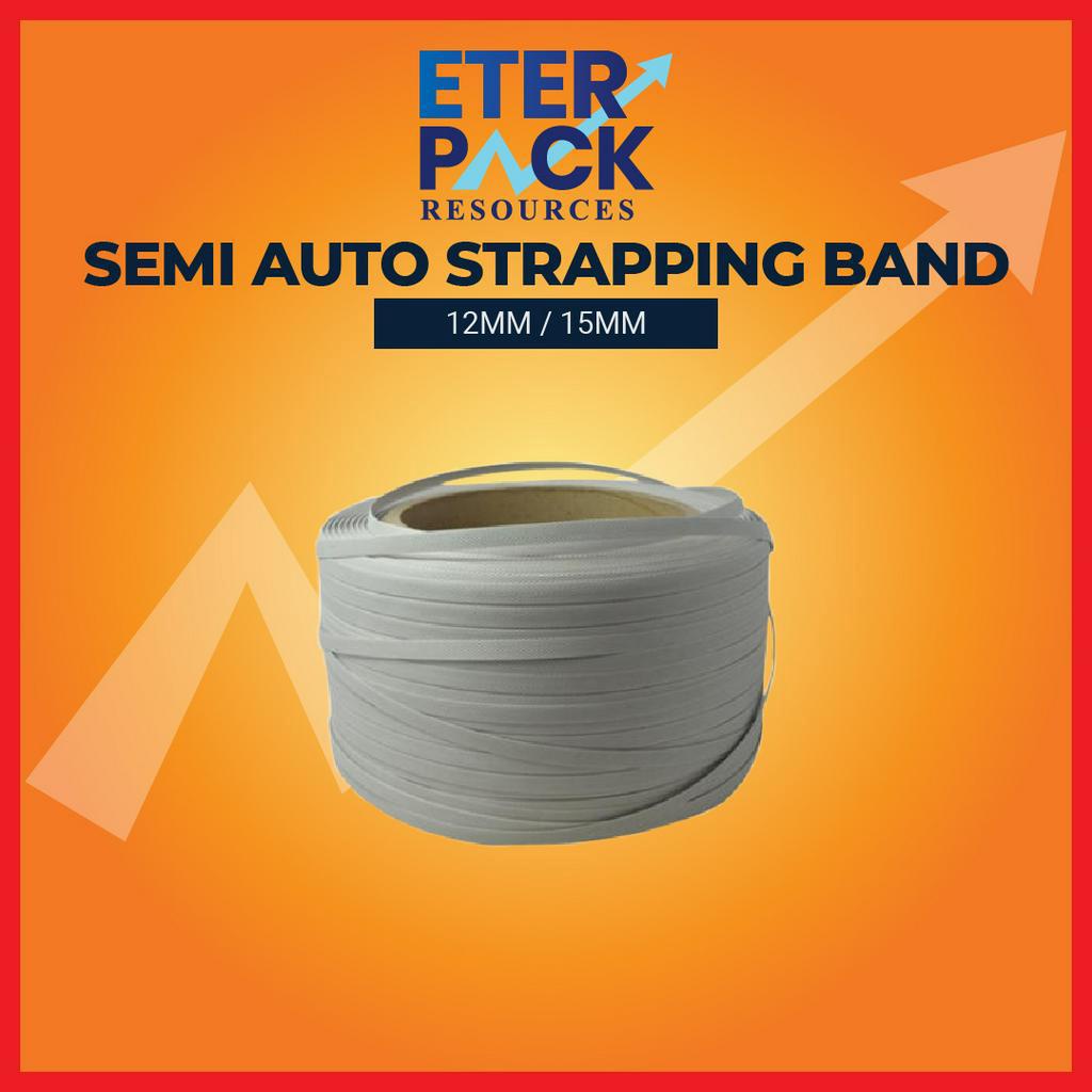 PP PVC Strapping Band 12mm 15mm Semi Auto Strapping Band | Shopee Malaysia