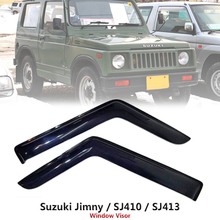 Weathershield Car Window Door Visor Wind Deflector For Suzuki Jimny ...