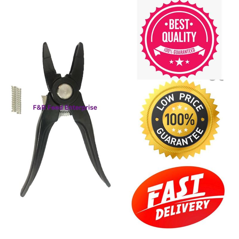 Multi Ear Marking Tag Applicator Plier Goat Kambing Tool Tag Telinga ...