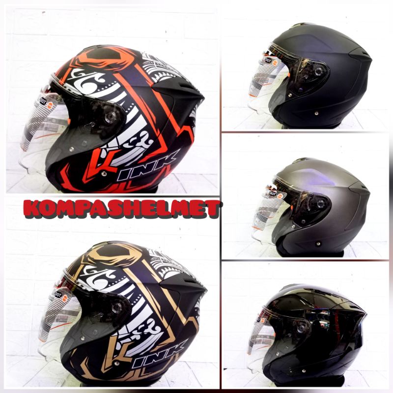 New SNI DOT ORIGINAL INK DYNAMIC Helmet | Shopee Malaysia