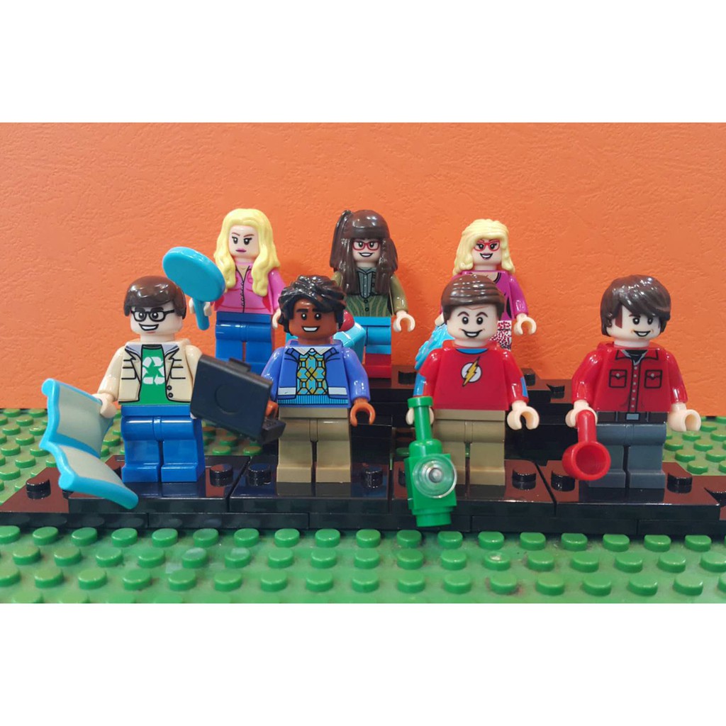 Sitcom: The Big Bang Theory Minifigure / Angka Kecil (Bricks Figure ...