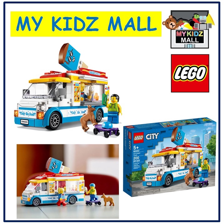 MYKIDZMALL LEGO City Ice-cream Truck (60253) | Shopee Malaysia