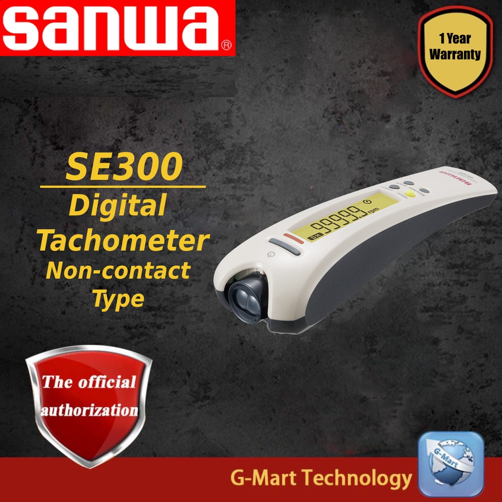 SANWA SE300 Non-contact Type Tachometer | Shopee Malaysia