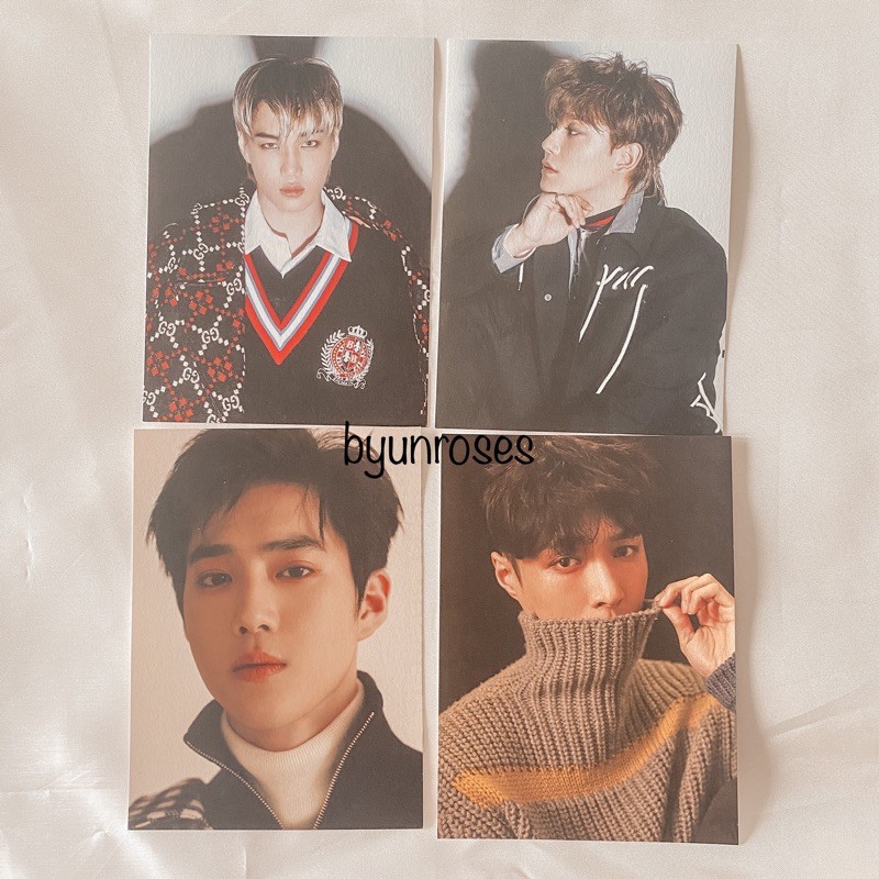 Exo - Postcard (Kai, Chen, Suho, Lay) | Shopee Malaysia