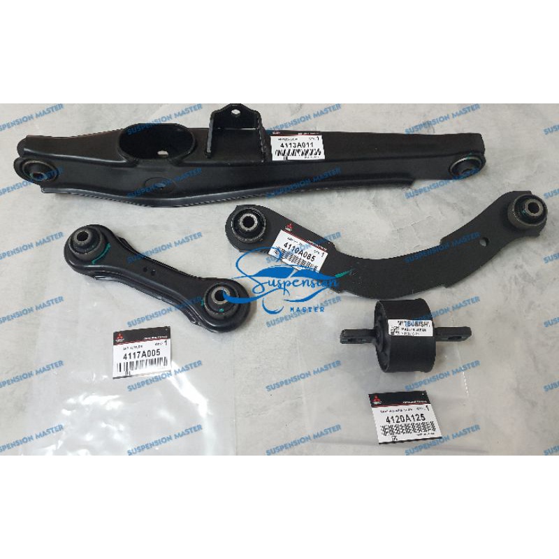 8 IN 1 SET - REAR LOWER / UPPER/ SUSPENSION ARM/ TRAILING BUSH SET ...