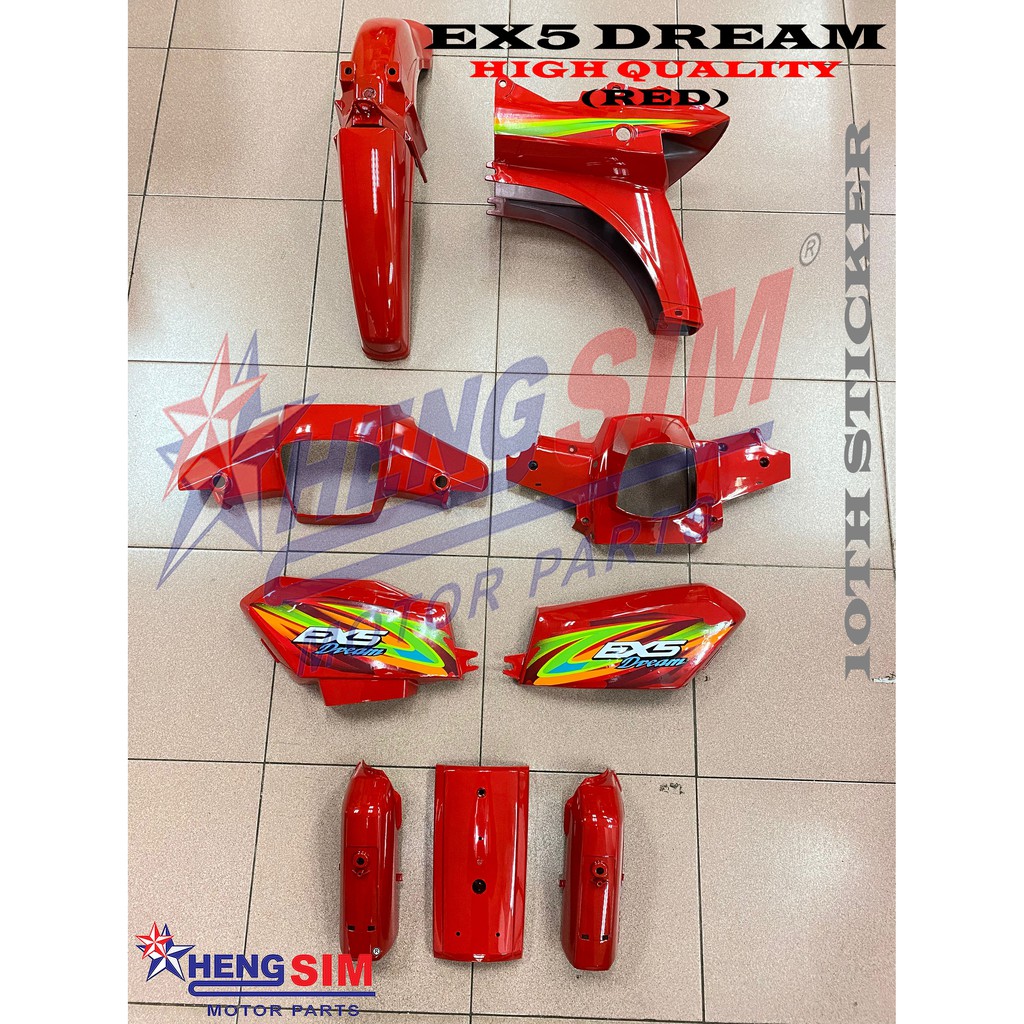 EX5 DREAM COVER SET (SILVER, BLACK, NEW BLUE, GREEN, BLUE, MAROON, RED ...