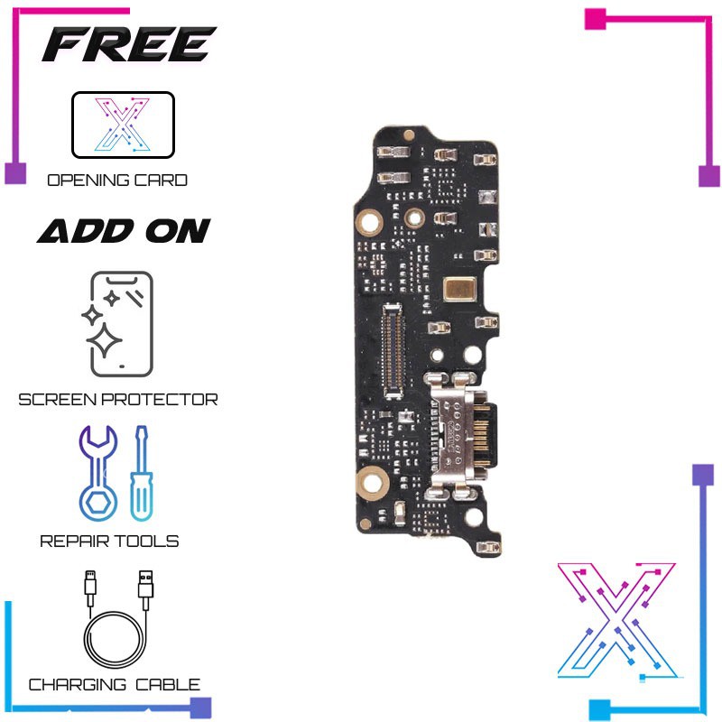 For MI A2 / Mi 6X Charging Plug Board Usb Port Flex Cable Ribbon ...