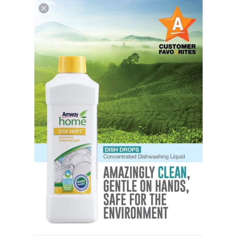 DISH DROPS Concentrated Dishwashing Liquid (1L) | Shopee Malaysia