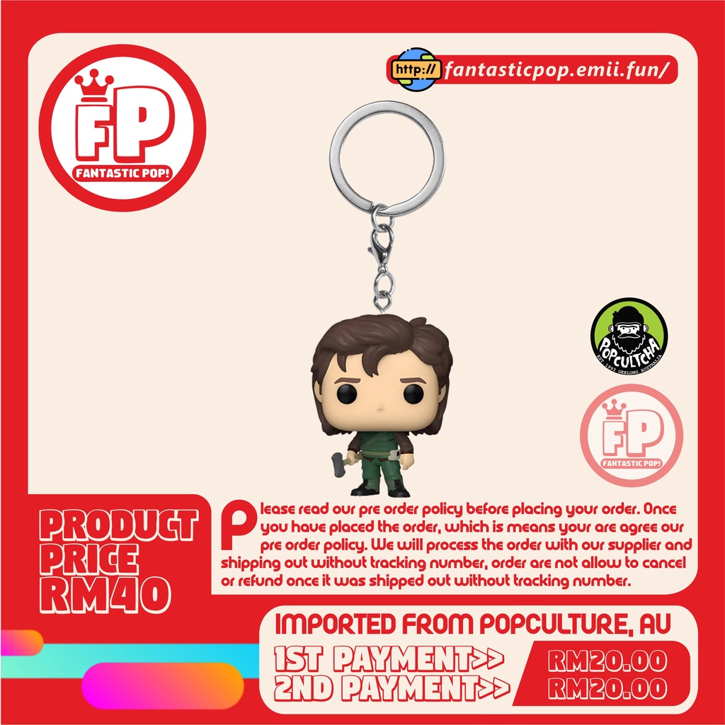Funko Pocket POP ! Keychain : Television : Stranger Things Season 4 ...