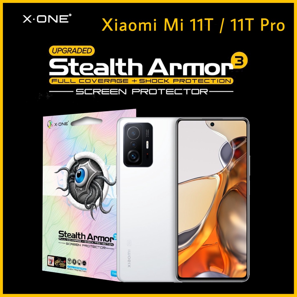 Xiaomi Mi 11T / Mi 11T Pro 5G X-One Stealth Armor 3 Clear Matte Gaming ...