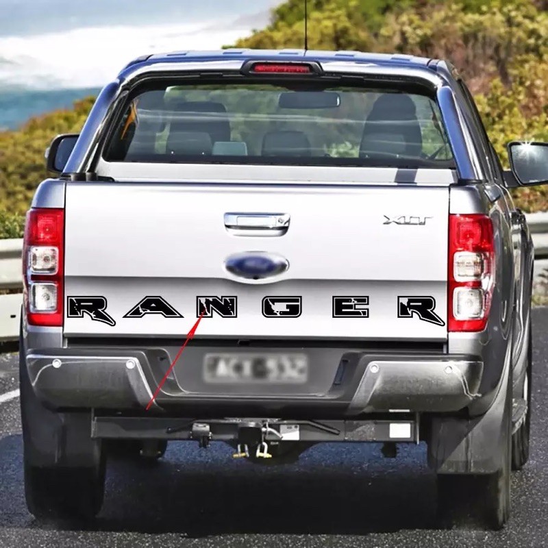 (Ready Stock)S119# Ford Ranger Tailgate Rear Vinyl Decal Sticker ...