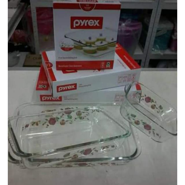 Set pyrex COUNTRY ROSE 3 beradik | Shopee Malaysia