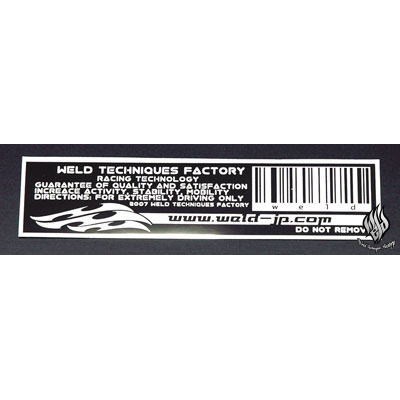 OVERDOSE Weld Metal Collection/Metal cord sticker | Shopee Malaysia