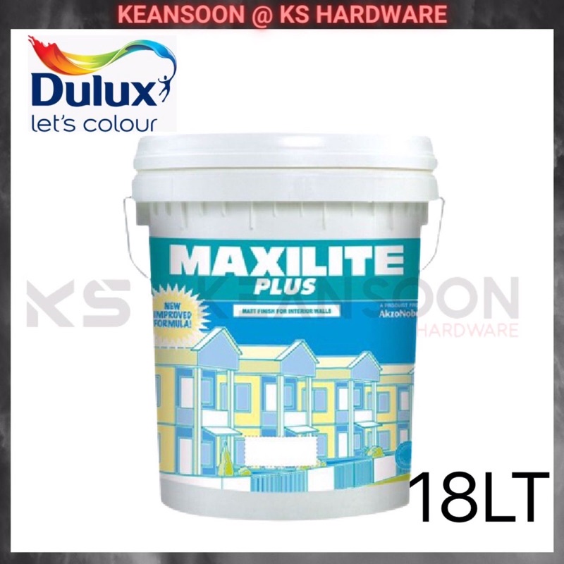 18lt Emulsion Paint Dulux Maxilite 15245 Nippon Matex 9102 Sissons ...