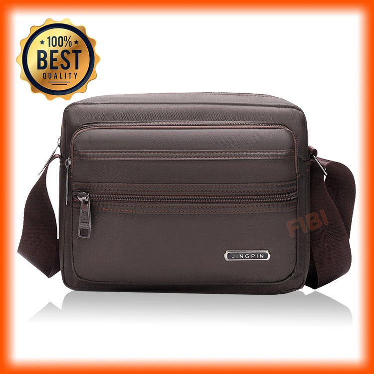 (🇲🇾Ready Stock) Men Waterproof Nylon Messenger Beg Sling Bag Business ...