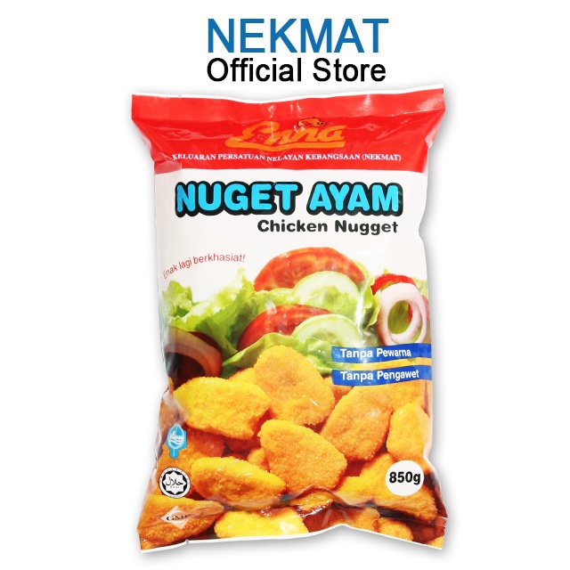 ENNA Nuget Ayam (850gm) | (Area KL - Selangor) | Chicken Nugget ...