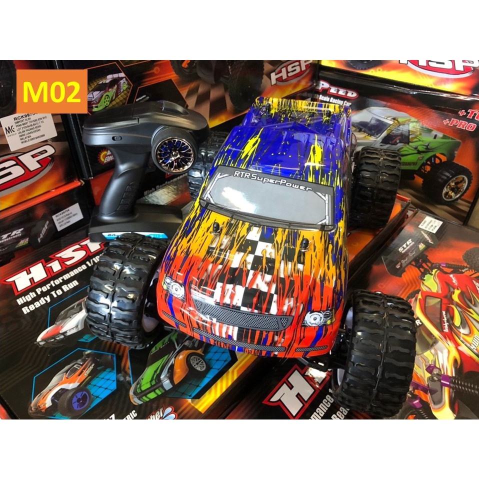 HSP 1/10 RC BRONTOSAURUS 94111 4WD Off Road Trucks 1/10 Scale Electric ...