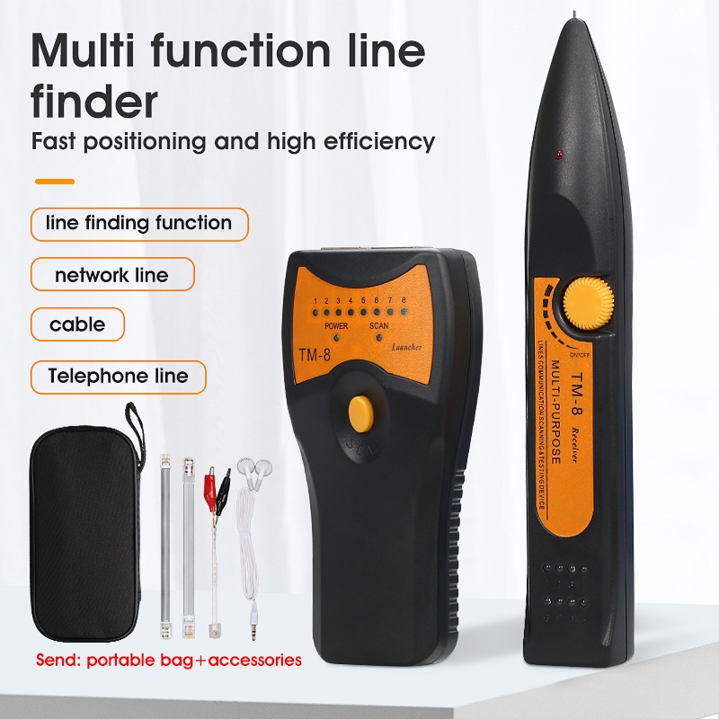 Tm-8 - multifunctional network cable finder, network line finder ...