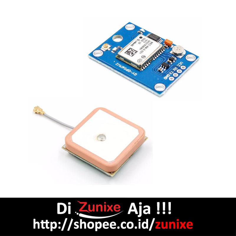 UBLOX NEO 6MV2 U-BLOX NEO-6M GPS MODULE FOR ARDUINO, RASPBERRY | Shopee ...