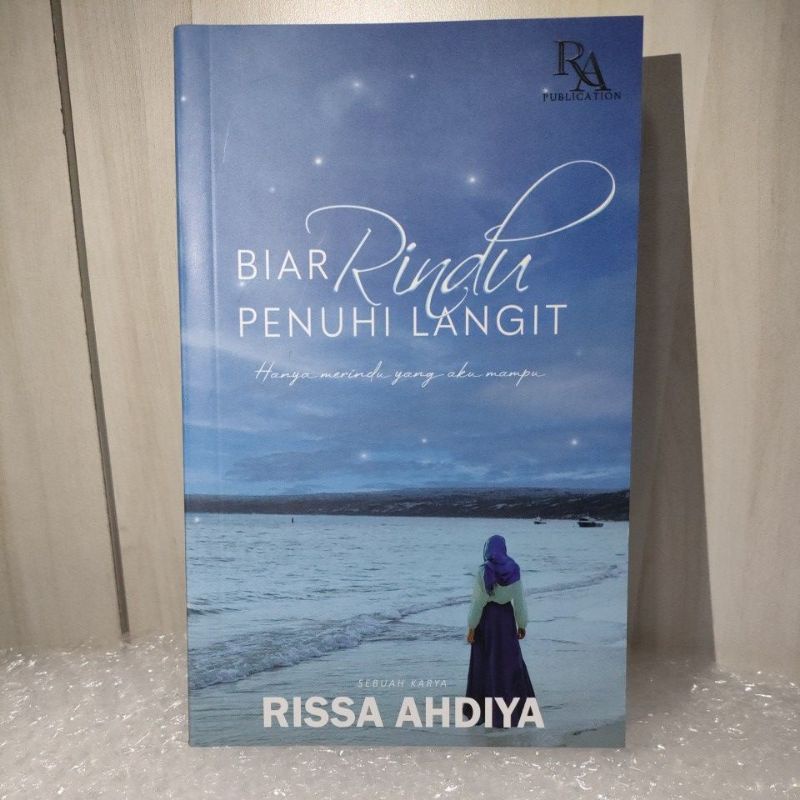 🎀READY STOCK🎀 NOVEL BIAR RINDU PENUHI LANGIT KARYA RISSA AHDIYA ...