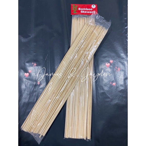 [Panjang + Tebal] Lidi Bunga Telur / Lidi Satay / Bamboo Stick | Shopee ...