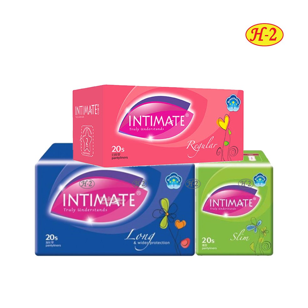 Intimate Pantyliner Slim / Regular / Long (20s) | Shopee Malaysia