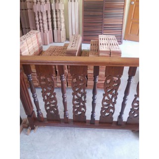 Kayu Larik / Tiang Pagar Larik / Pagar Musang / Tangga | Shopee Malaysia