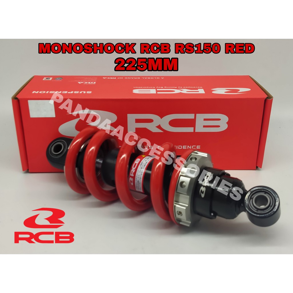 MONOSHOCK RACING BOY MONO M2 LINE HONDA RS150 225MM RCB M2LINE RED ...