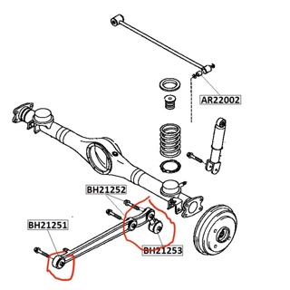 Rear Lower Arm Bush Perodua Kelisa Kenari | Shopee Malaysia
