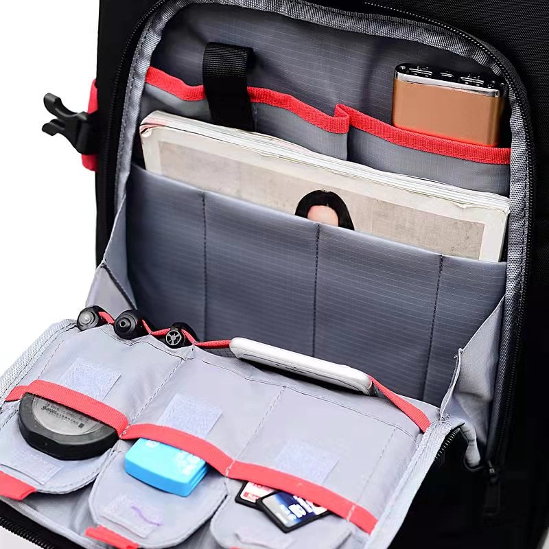 Vamos Roller 450 Trolly Roller Backpack (Tripod and Camera Bag) with ...