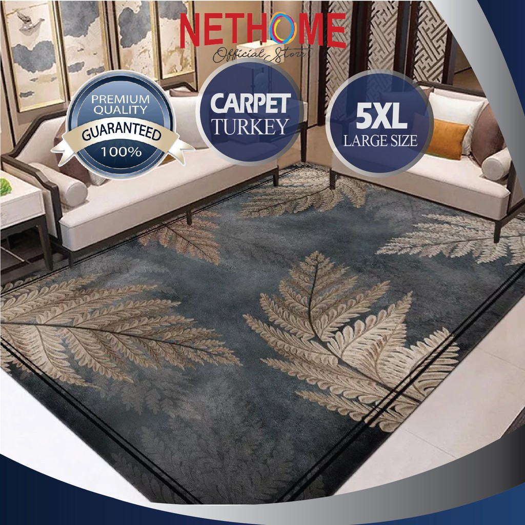 MODERN CARPET EXCLUSIVE (XXXL) KARPET VELVET SIZE BESAR 200X300CM ...