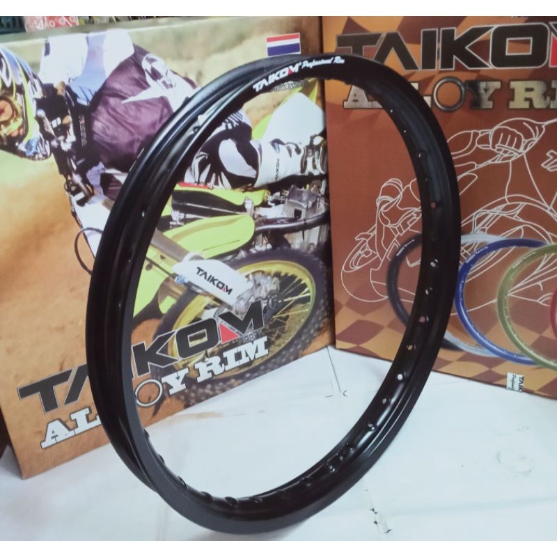 RIM ALLOY (JENAMA:TAIKOM)(SAIZ RIM:140X17)(WARNA: HITAM)(LEFH) | Shopee ...